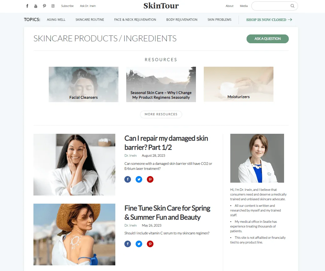 Case Study: SkinTour - Seattle & Everett Washington | FDG Web
