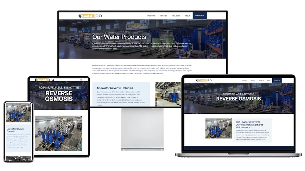 Marine & Maritime Web Design and Development Services - Seattle ...
