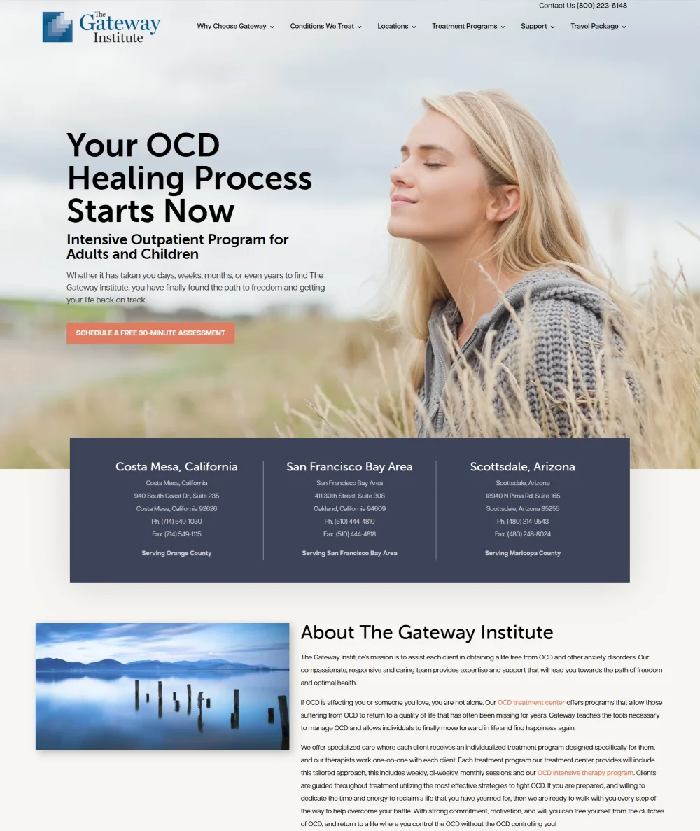 Case Study: Gateway Institute - Seattle & Everett Washington | FDG Web