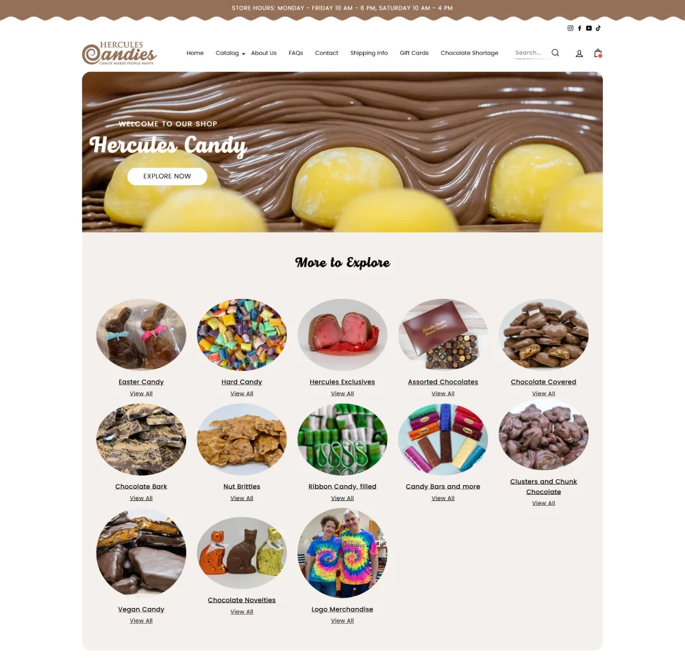 Case Study: Hercules Candies - Seattle & Everett Washington | FDG Web